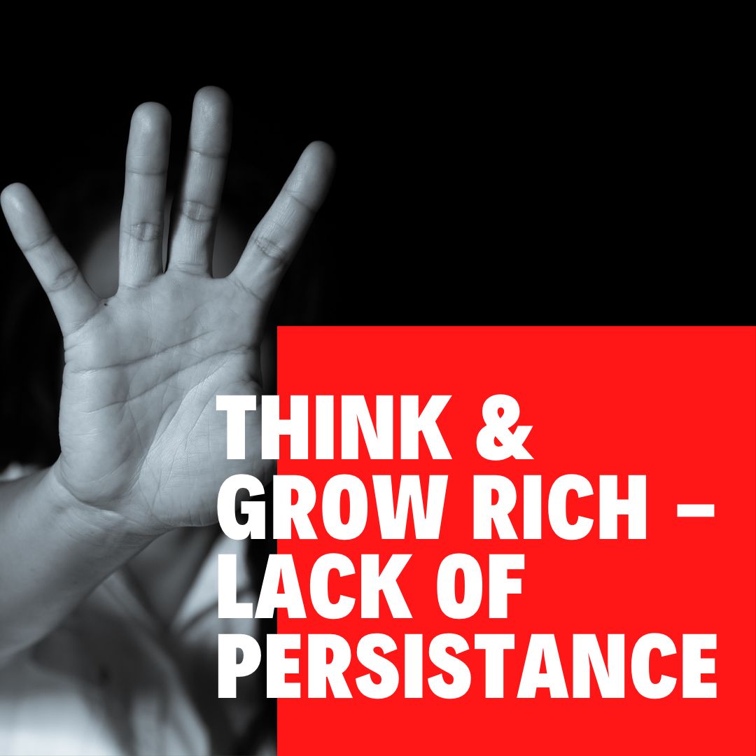 Lack of Persistence – The Silent Killer of Success – Michael Dill ...